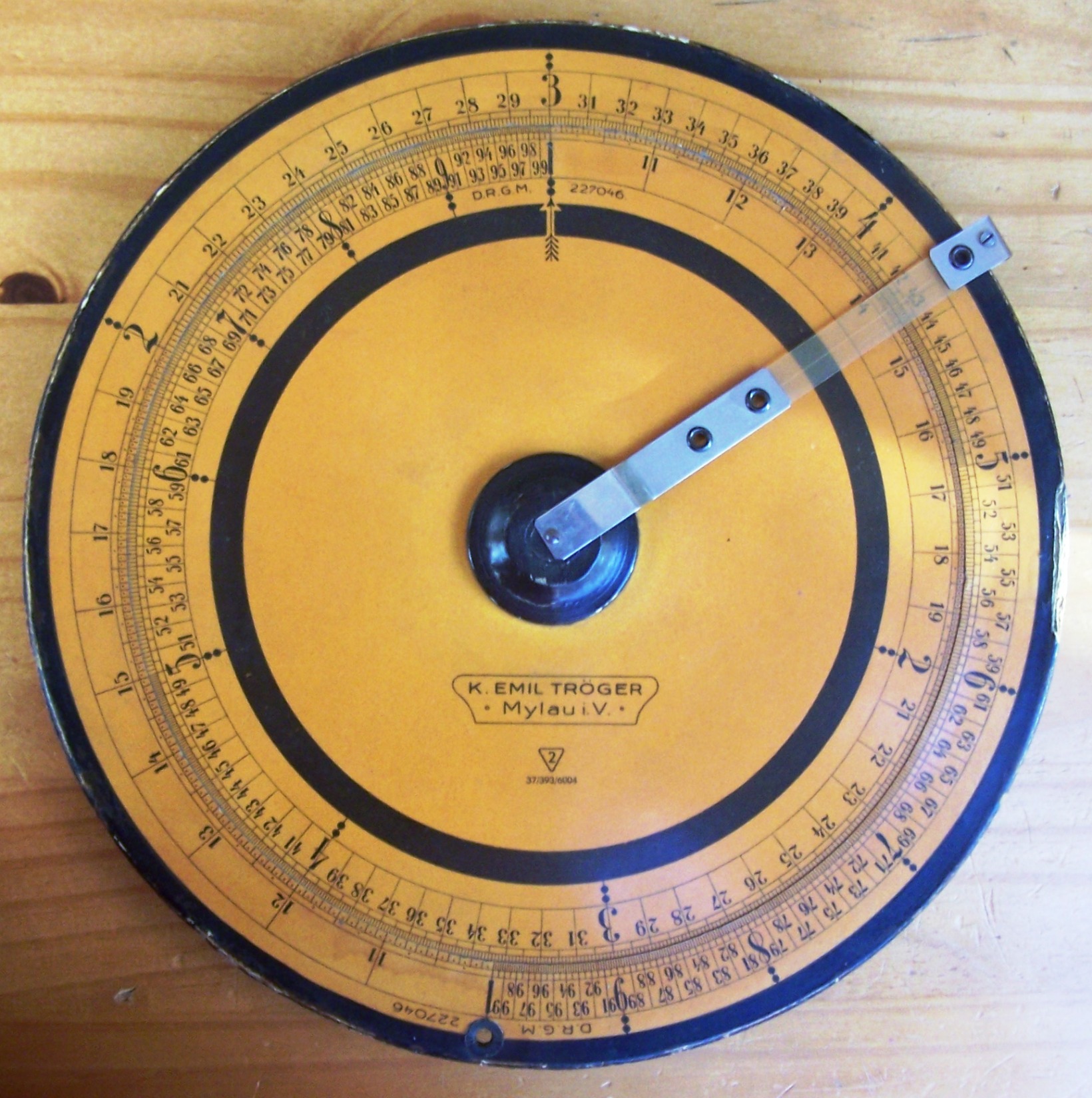 Circular Slide Rules